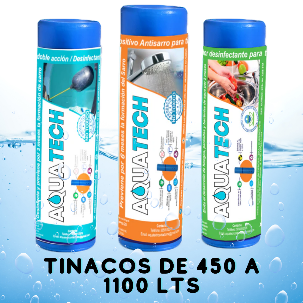 Tinacos 450 a 1100 lts Linea Básica – AquaTech